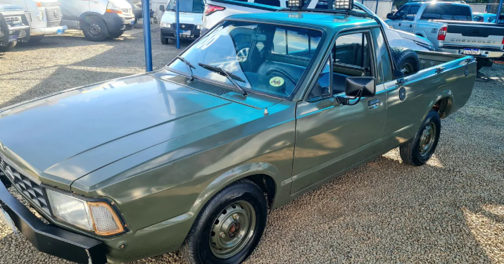 FORD PAMPA GL 1986/1986 Verde - Judicial - Outros em Machados, Bom ...