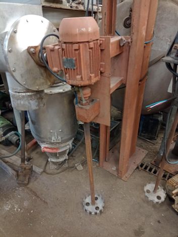 Dispersor Cowles de Coluna com Hélice em Aço Inox - Industrial em Não ...