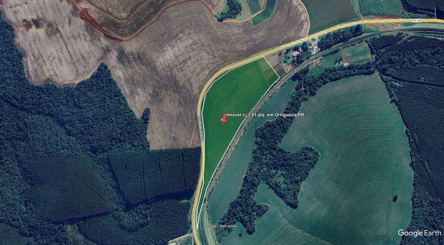 Área Rural com 9,46 ha em Ortigueira/PR - Rural em Campina Dos Pupos ...